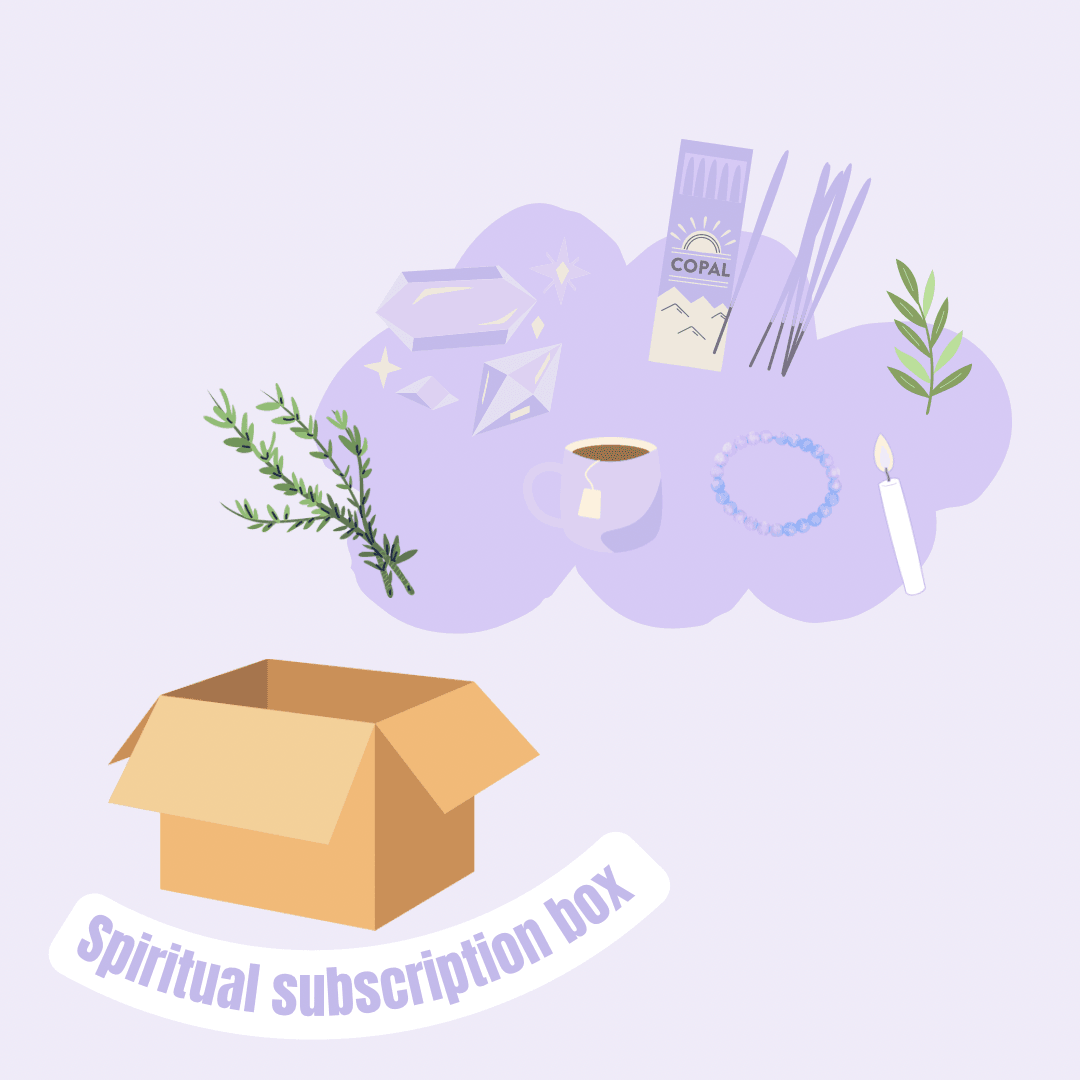 Spiritual Box - One-time Welcome Box – The Witches' House Subscription Box